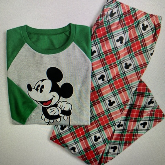 Disney | Other | Nwt Mens Disney Mickey Mouse Pajama Set Large | Poshmark